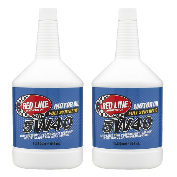 Red Line 5W40 High Performance Fully Synthetic Engine Oil - Car Service ...