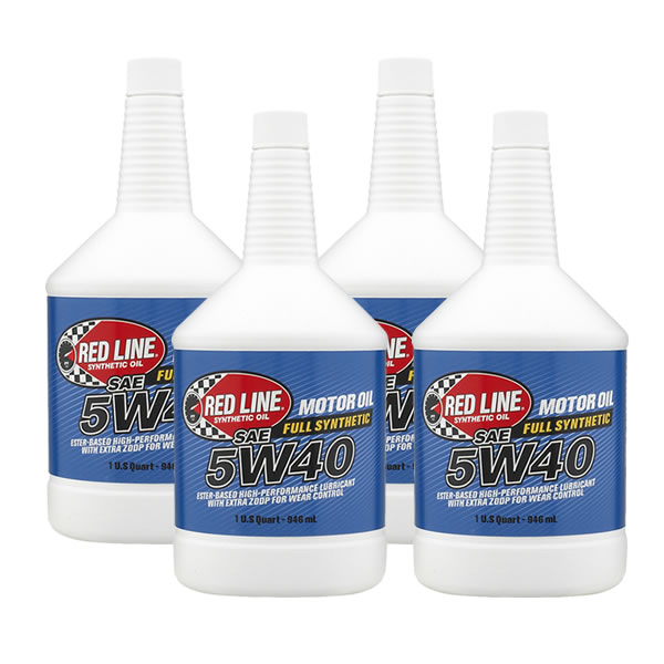 Red Line 5W40 High Performance Fully Synthetic Engine Oil - Car Service ...