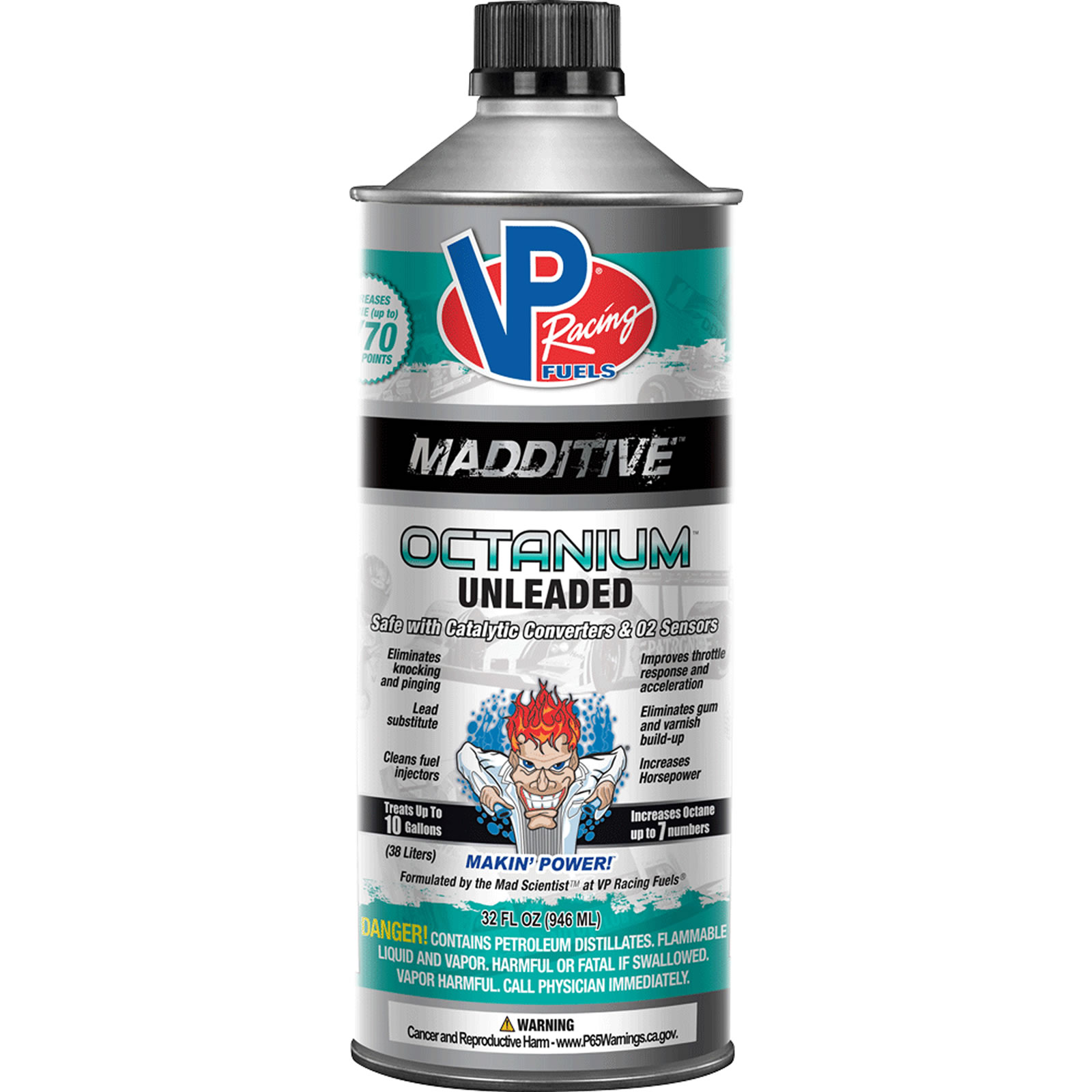 VP Racing Madditive Octanium Unleaded / Madditive Unleaded Octane ...