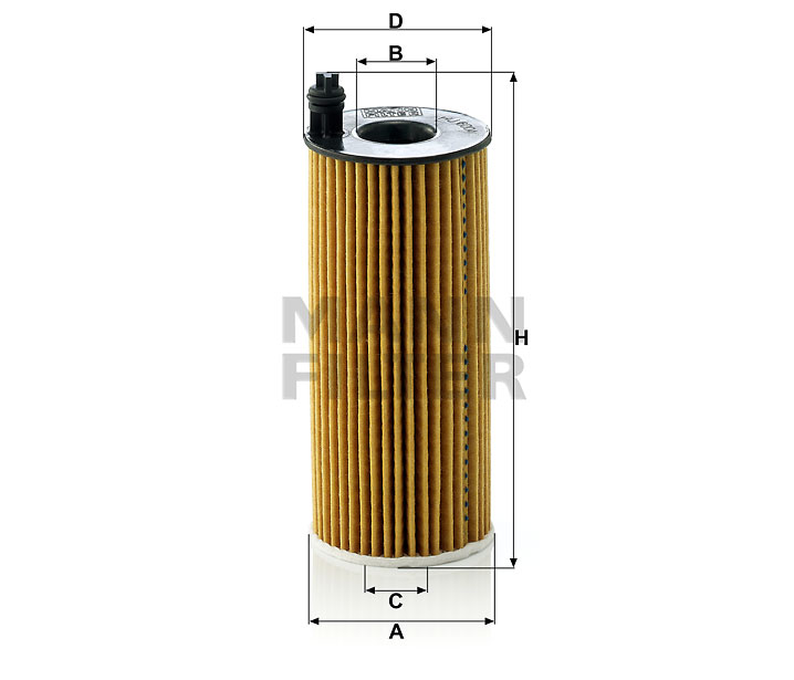 Mann Oil Filter - HU6004X - Car Service Packs