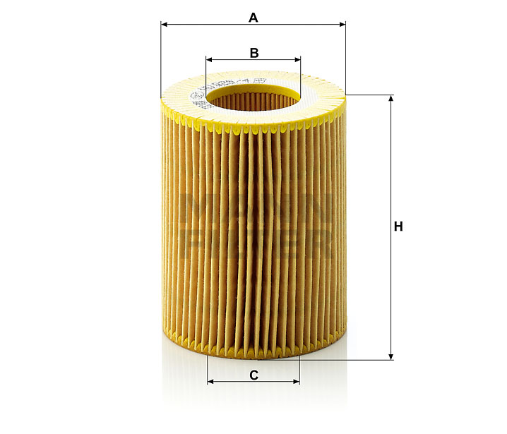 Mann Oil Filter - HU925/4X - Car Service Packs