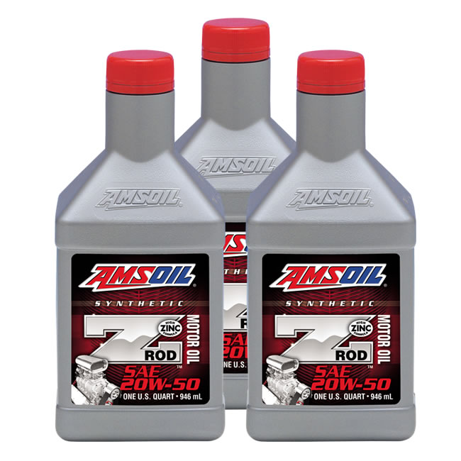 Amsoil Z-ROD High Zinc 20w50 Fully Synthetic Engine Oil