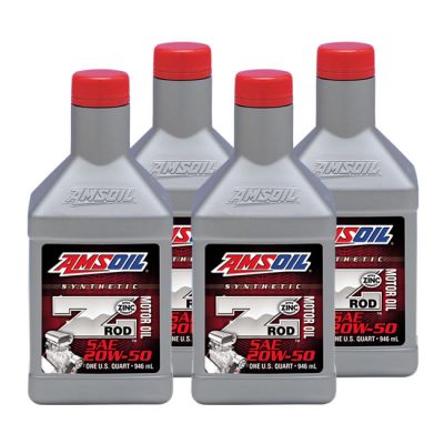 Amsoil Z-ROD High Zinc 20w50 Fully Synthetic Engine Oil
