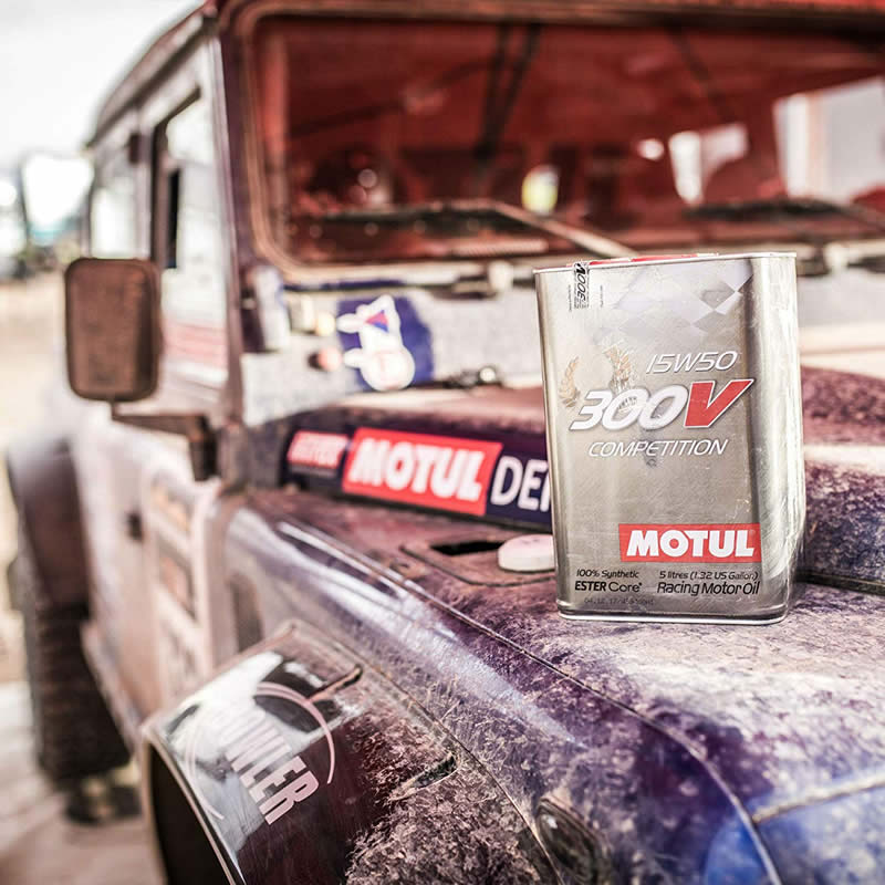 Motul 300V Competition 15W50 Ester Synthetic Engine Oil - Car Service Packs