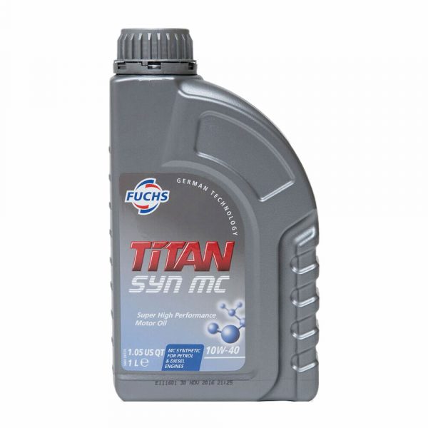 Fuchs TITAN SYN MC 10W40 Semi Synthetic Engine Oil - Car Service Packs