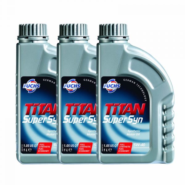 Fuchs Titan Supersyn 5W40 - Car Service Packs