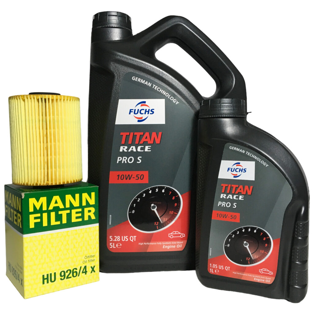 BMW E46 M3 Service Kit - 6 Litres Motul 8100 X-power 10W60 with Mann ...