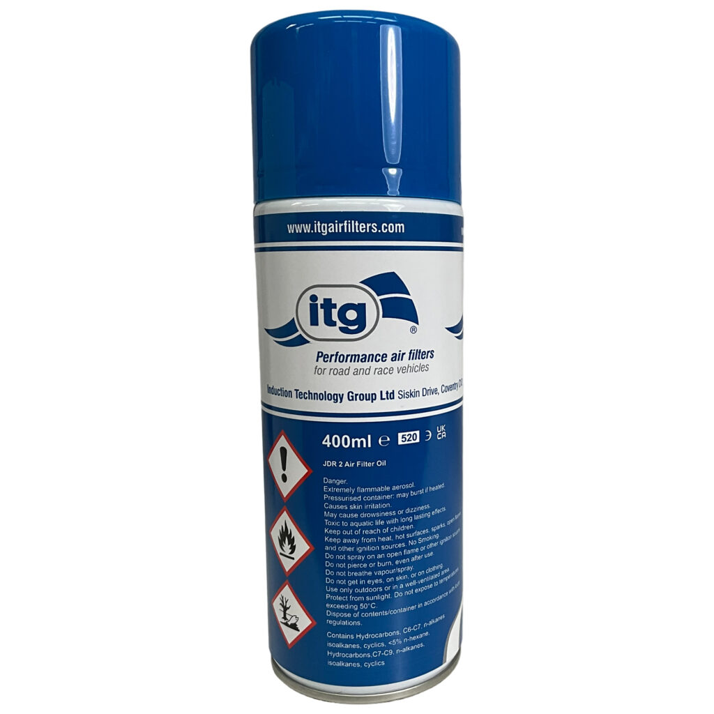 ITG Light Duty Dust Retention Spray - 400 ML Aerosol - Car Service Packs