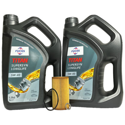 Fuchs Titan SuperSyn LongLife 5W-40 - 10 Litre Porsche A40 Approved